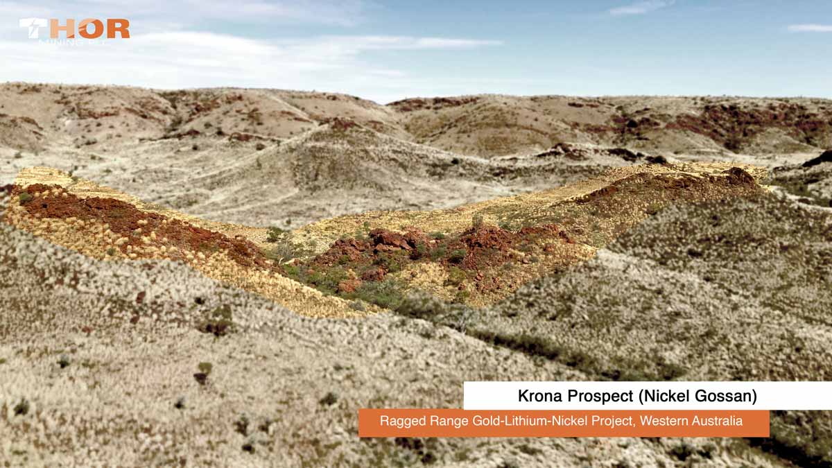 Off-hole Electromagnetic Conductor identified beneath Nickel Gossan | Thor Energy PLC