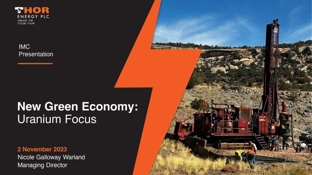 Investor Presentation - Investor Meets Company (November 2023) | Thor ...