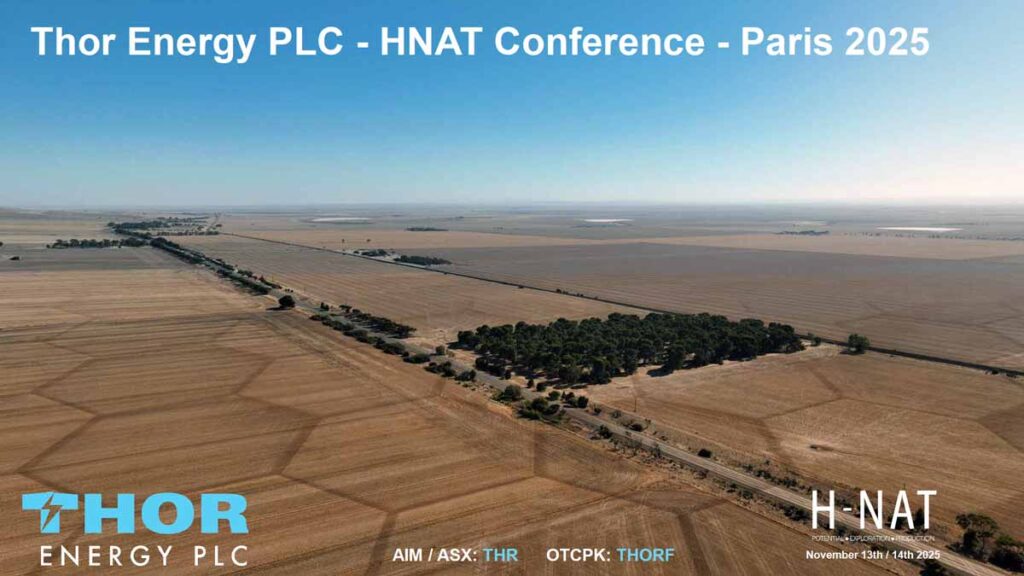 Home | Thor Energy PLC